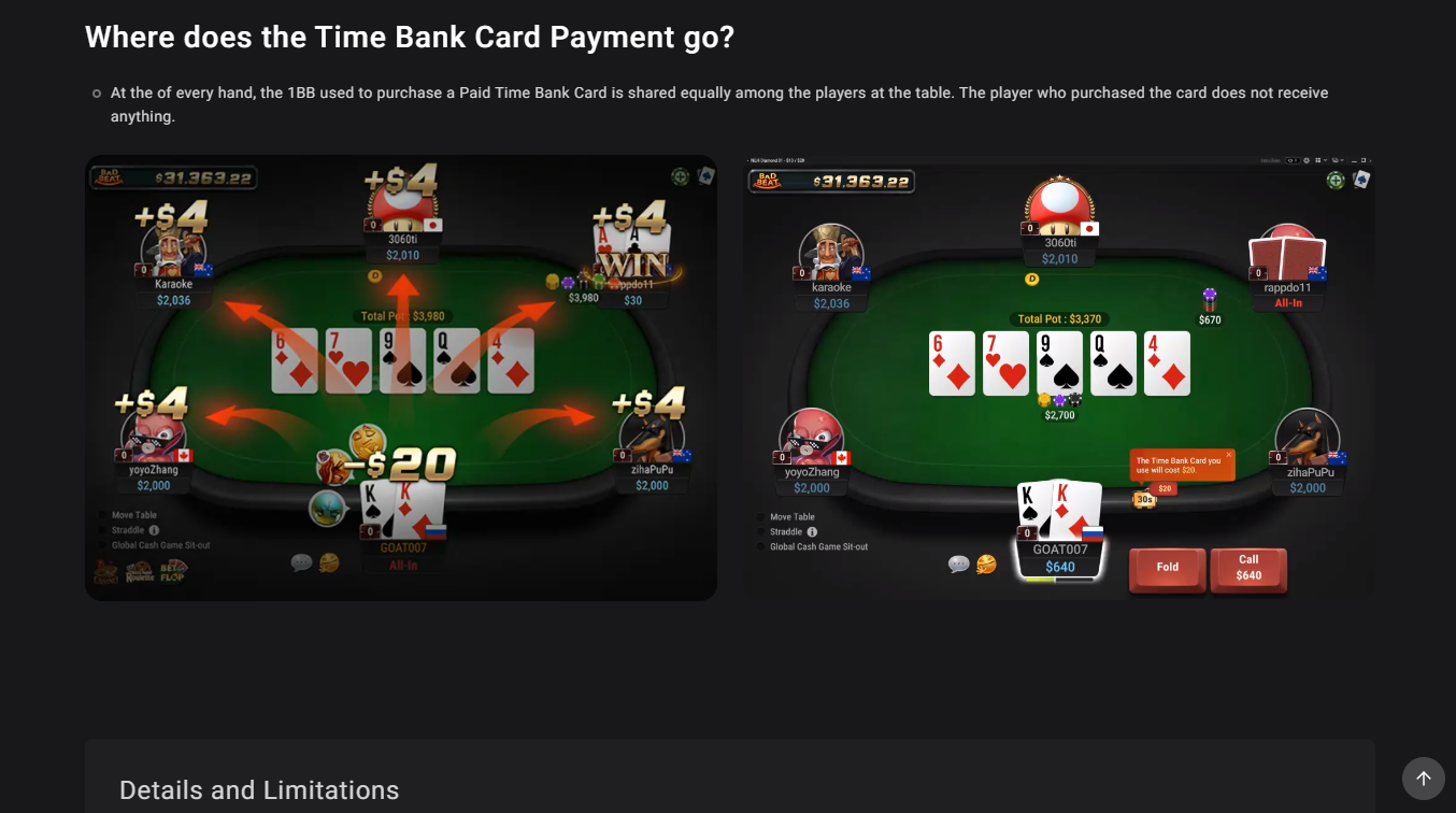 News: You can now pay for time bank extensions at GGPoker