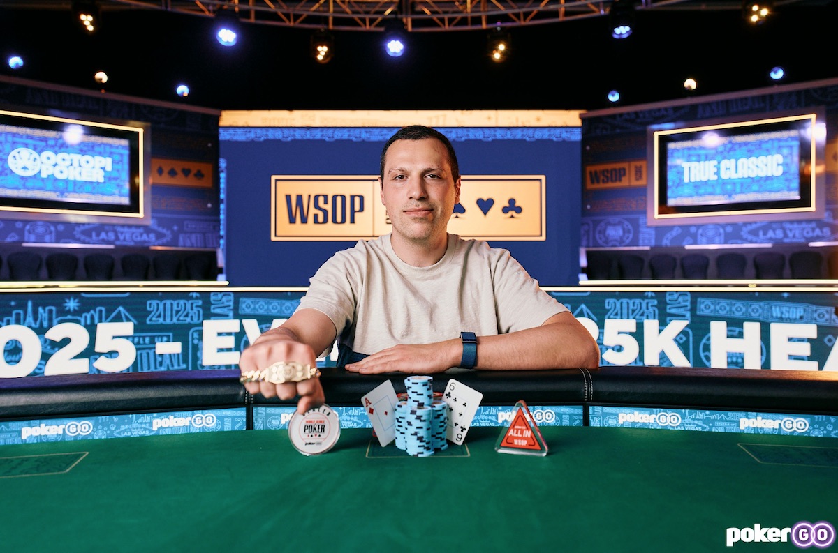 News: Artur Martirosian Wins Second WSOP Heads-Up Championship for $500,000