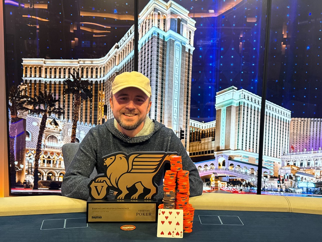 News: Patrick Leonard triumphiert im Venetian