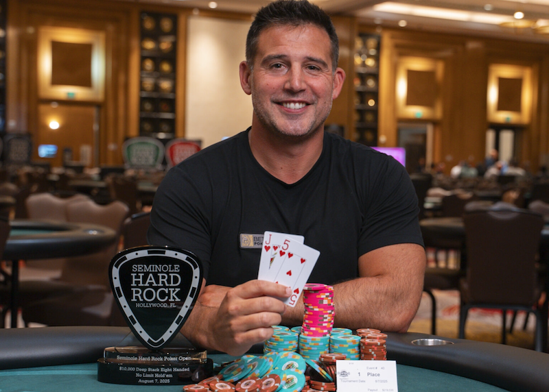 News: Darren Elias wins Seminole Hard Rock Poker Open High Roller for $219k