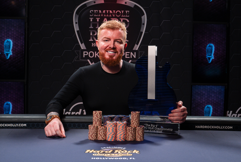 News: Jake Cody Wins Seminole Hard Rock Poker Open Championship for $510k