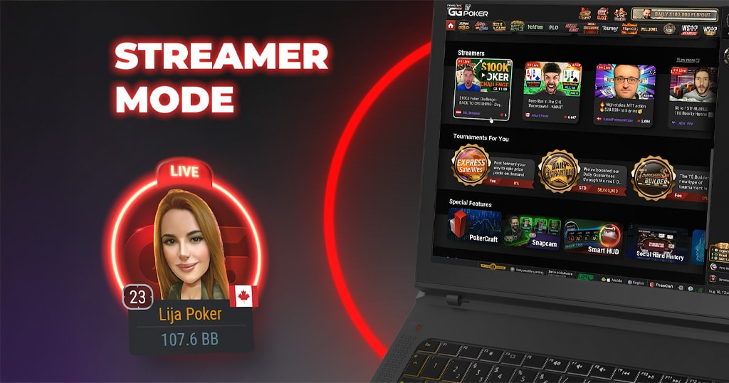 News: Auf GGPoker erhalten Streamer 100% Cashback